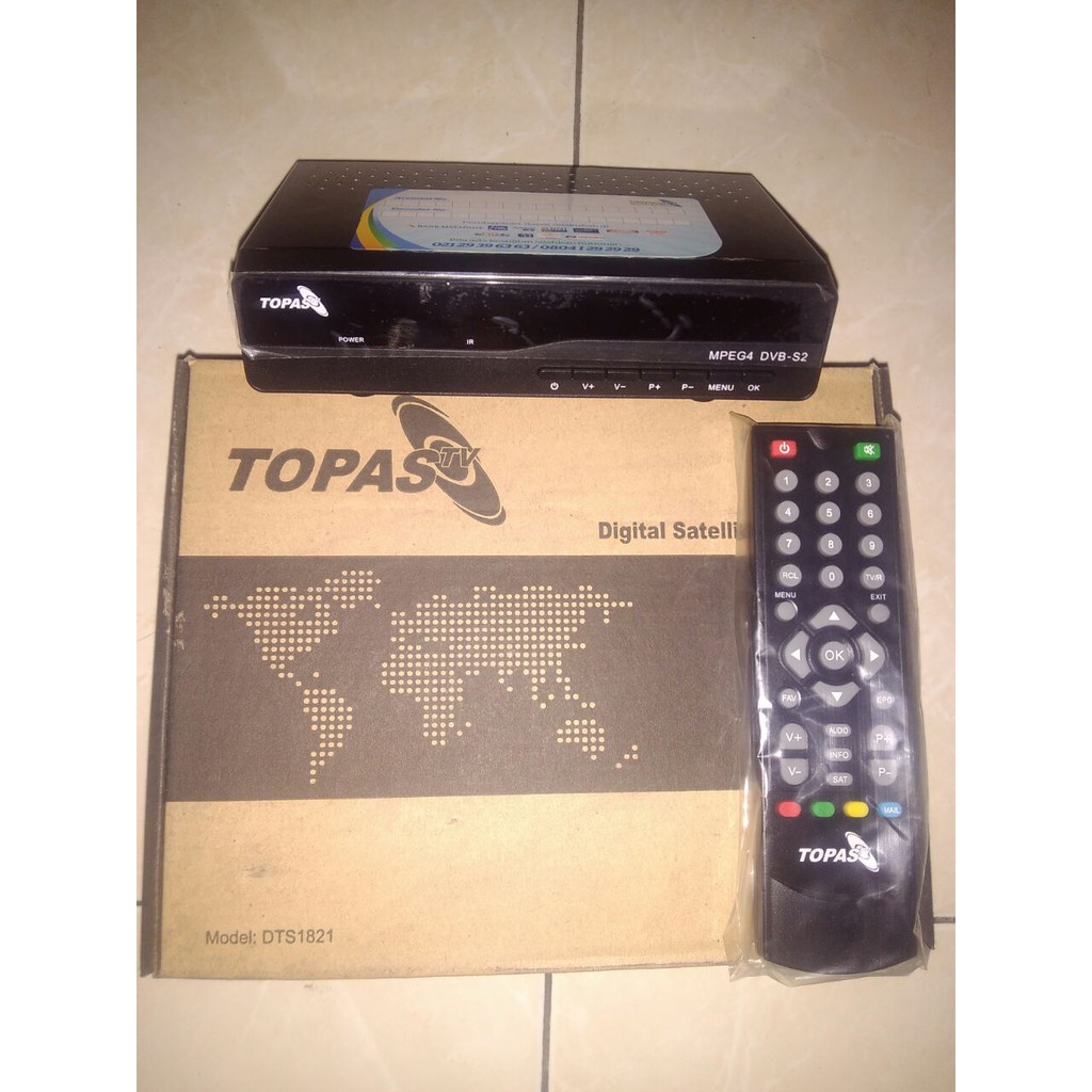 Jual Receiver parabola TOPAS TV | Shopee Indonesia