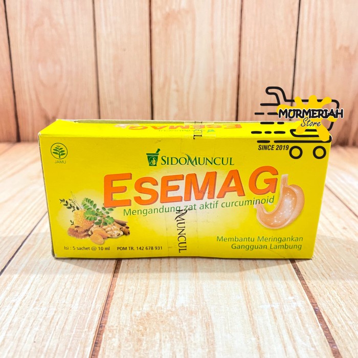 Jual ESEMAG SIDOMUNCUL Box 5 sachet-Obat MAAG & Gangguan Lambung ...