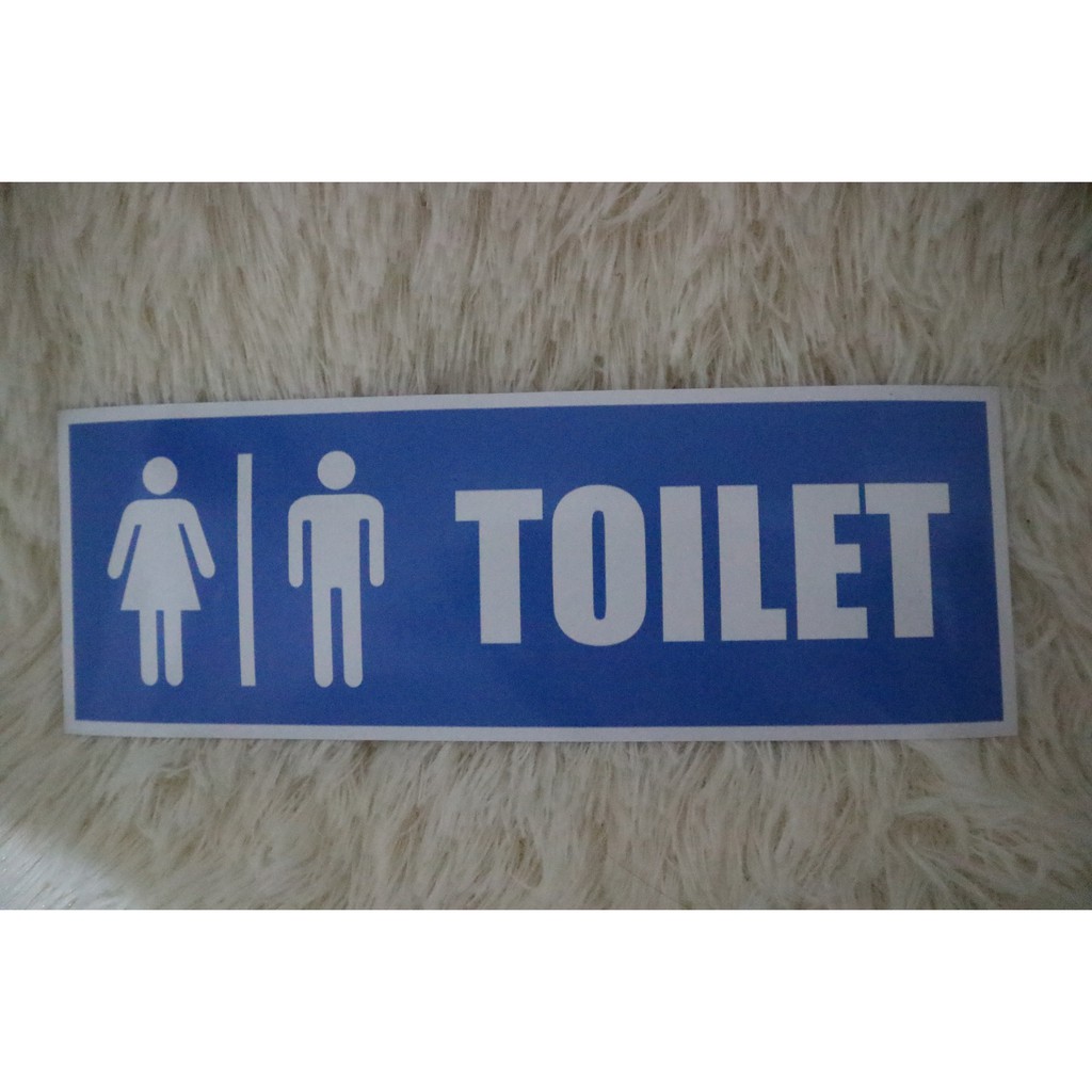 Jual STIKER WATERPROOF TOILET | Shopee Indonesia