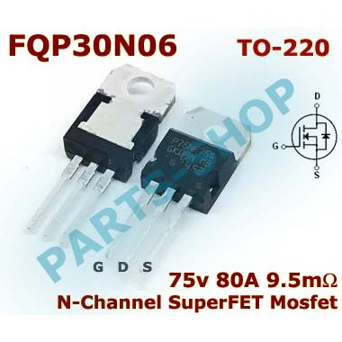 Jual P75NF75 75NF75 N-channel MOSFET 75v 80A TO-220 STP75NF75 P75NF75B ...