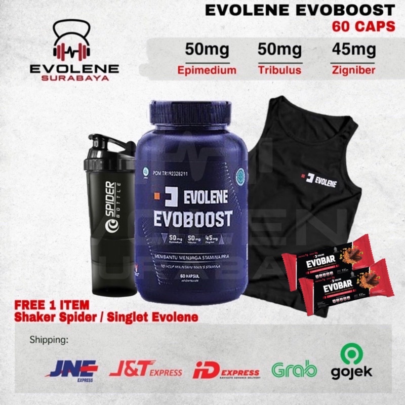 Jual EVOBOOST TESTOSTERONE BOOSTER MEMAKSIMALKAN PEMBENTUKAN OTOT ...