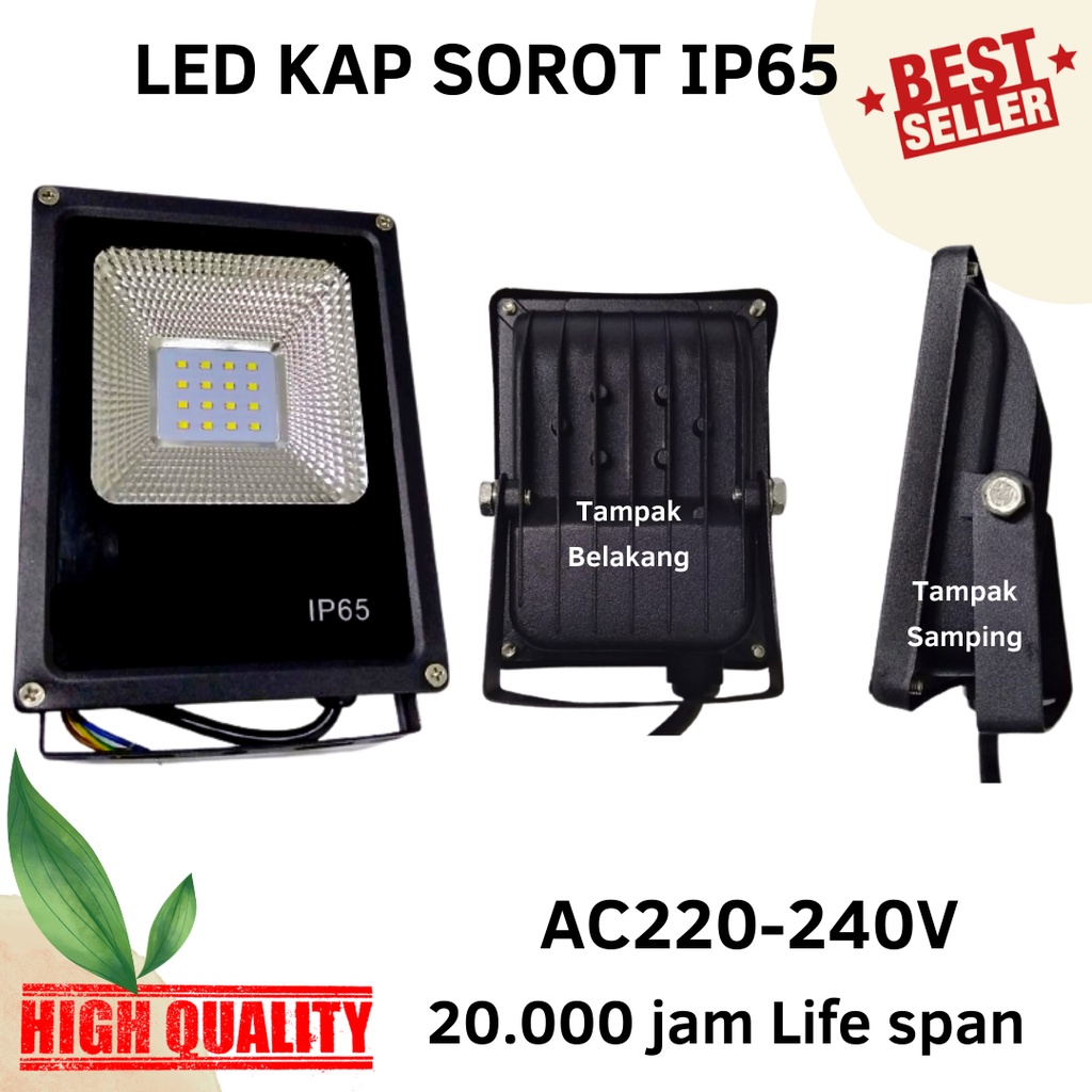 Jual Lampu Kap Sorot SMD 10-30 Watt / Kap Sorot Led Model SMD / Lampu Sorot SMD / Lampu Tembak ...