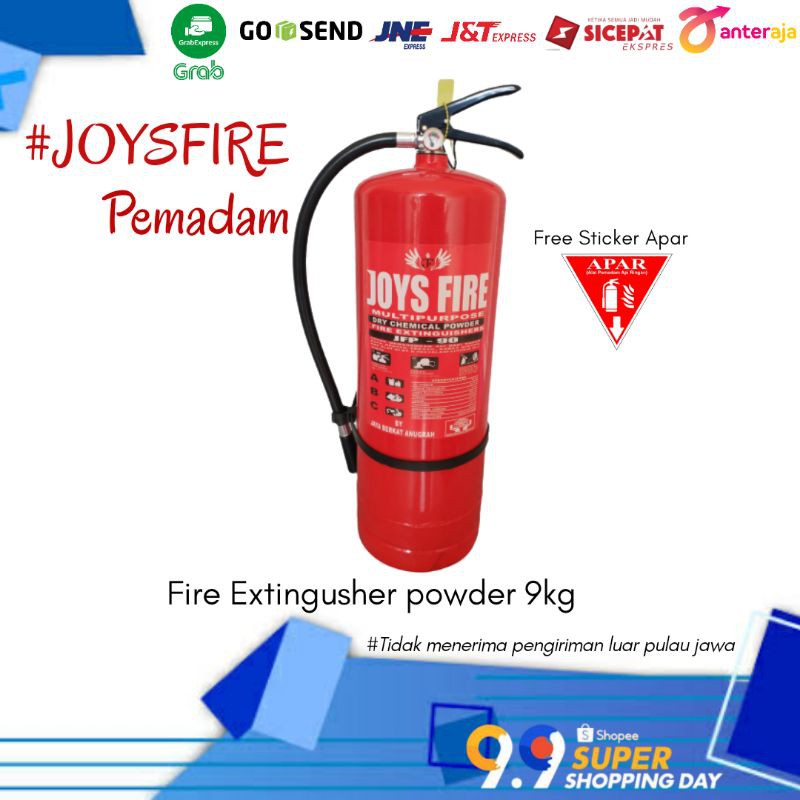 Jual TABUNG PEMADAM KEBAKARAN 9KG | Shopee Indonesia