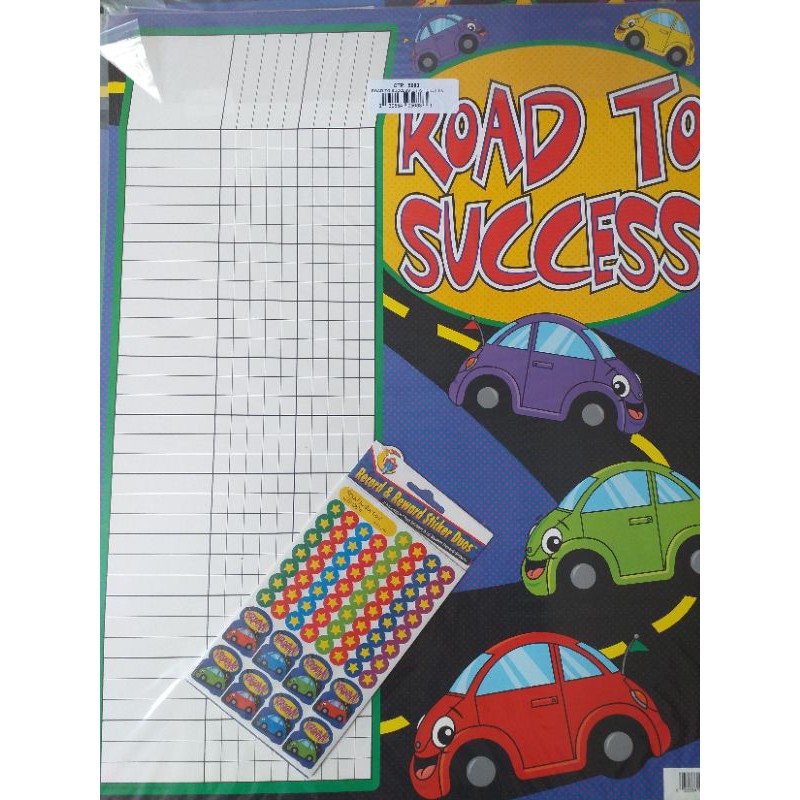 Jual Road to Success Chart and Sticker Pack | Shopee Indonesia