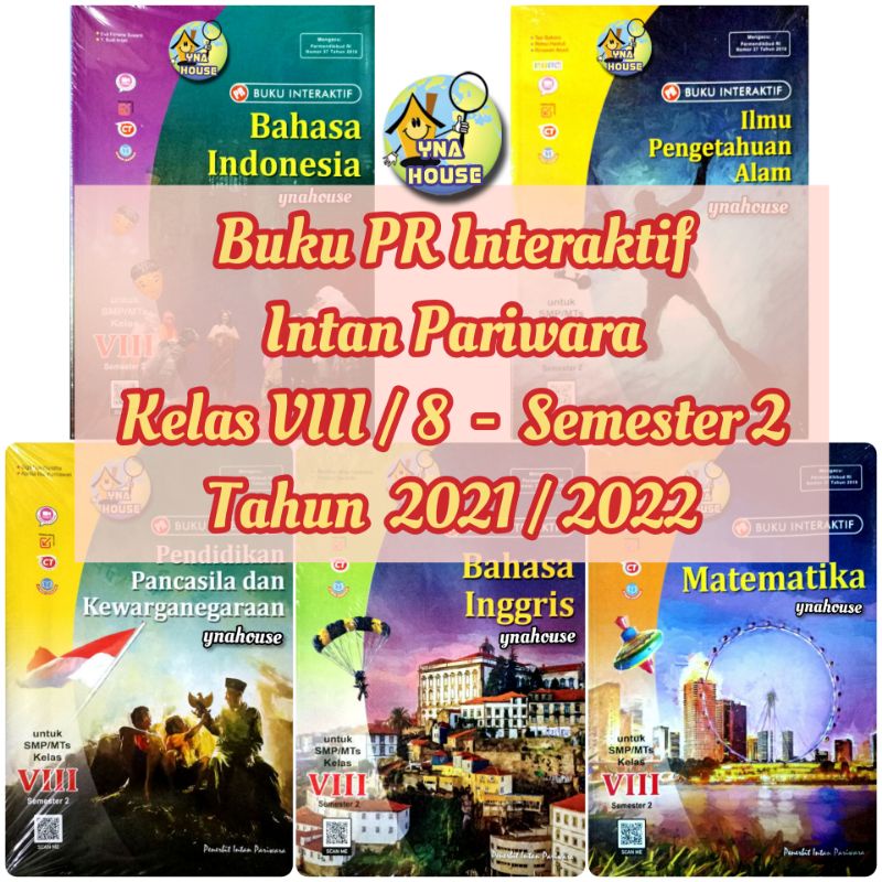 Jual Buku LKS PR Interaktif Intan Pariwara SMP/MTs Kelas VIII/8 Semester 2 Tahun 2022/2023 ...