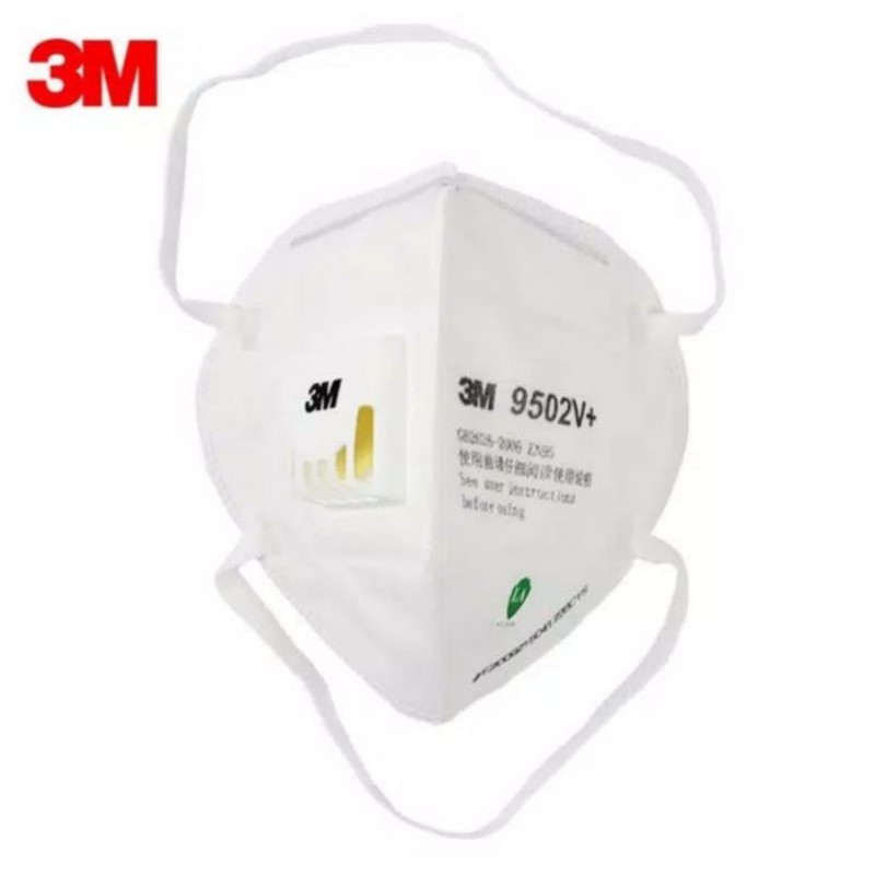 Jual Masker 3M 9502V+ KN95 Head Loop Original | Shopee Indonesia