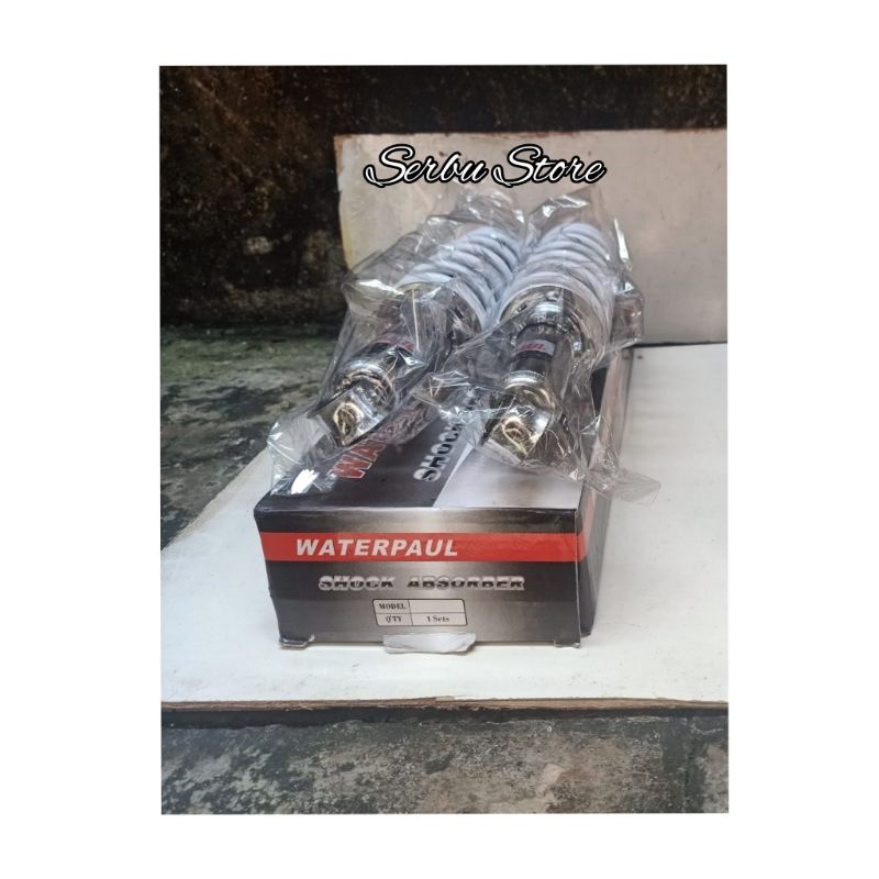 Jual Shock Belakang Variasi Ukuran 360 mm Warna Putih | Shopee Indonesia