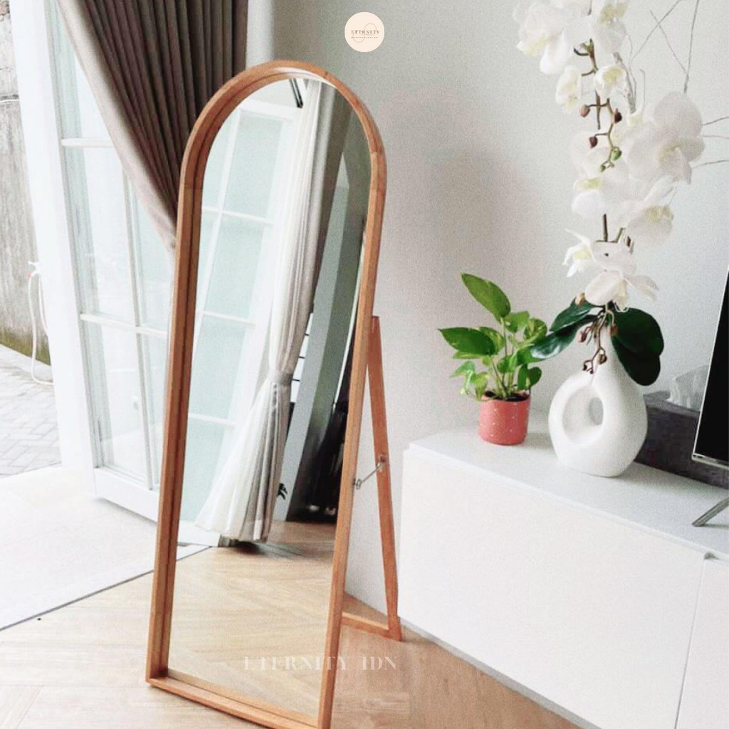 Jual Arch Mirror 160 Cm - Half Round Standing Mirror - Cermin Aesthetic ...