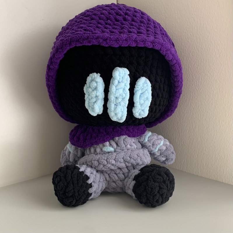 Jual Amigurumi Omen Valorant Agent (Boneka Rajut/ Valorant Doll ...