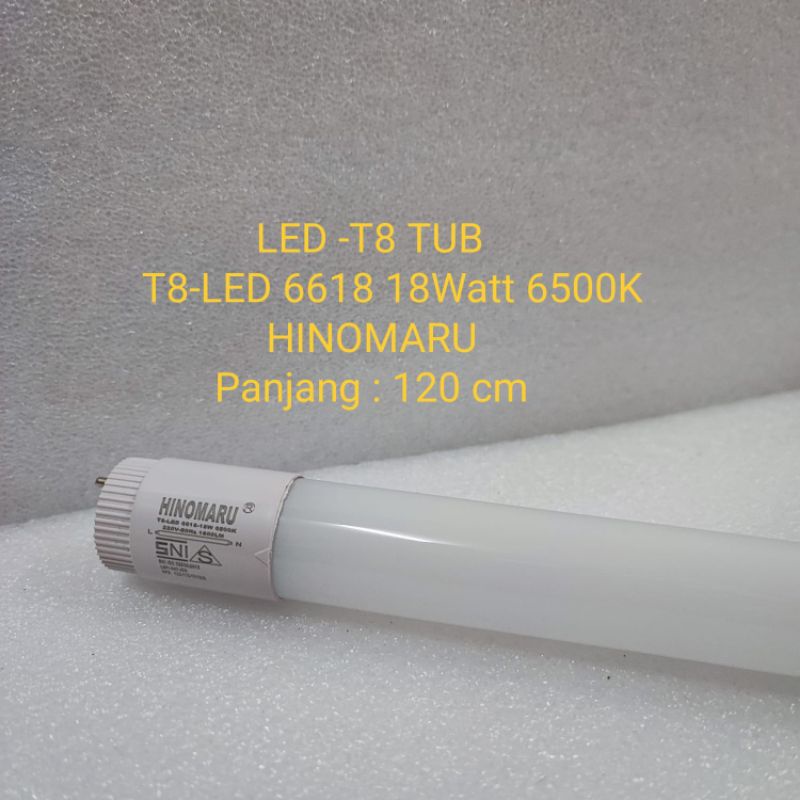 Jual Lampu TL LED T8 18Watt-Original Hinomaru (hanya lampu) | Shopee ...