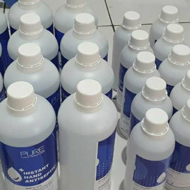 Jual hand sanitizer pure kemasan 1lt dan 500ml | Shopee Indonesia