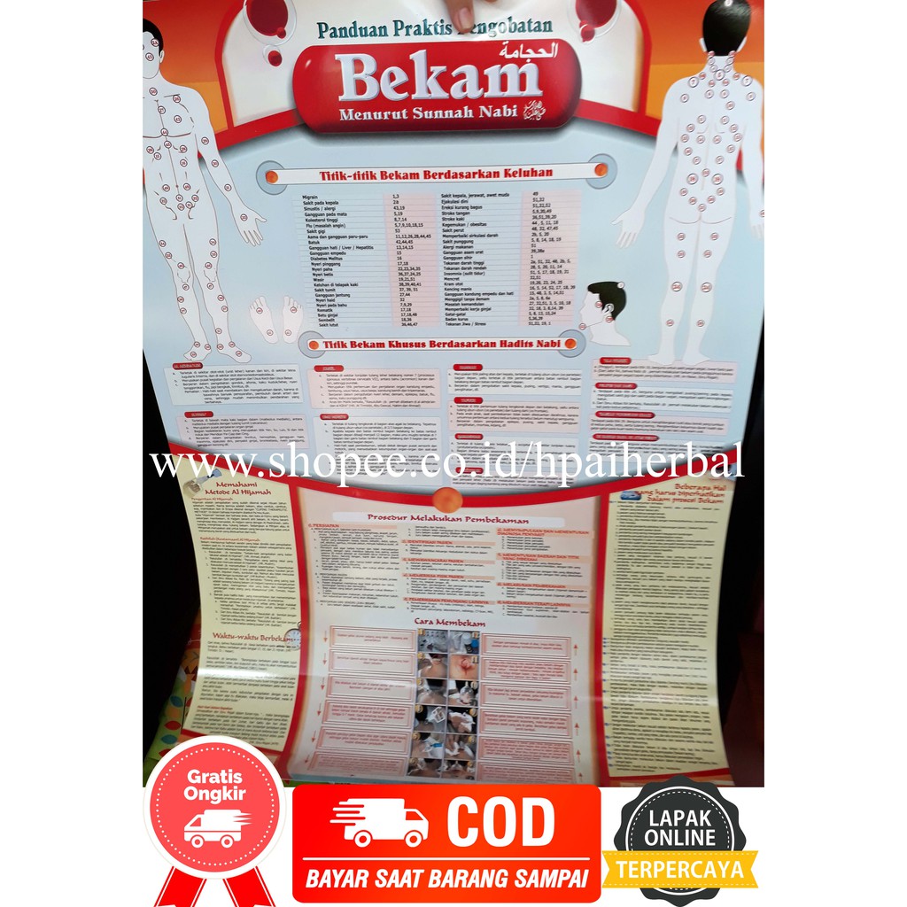 Jual POSTER BEKAM / POSTER PANDUAN BEKAM | Shopee Indonesia