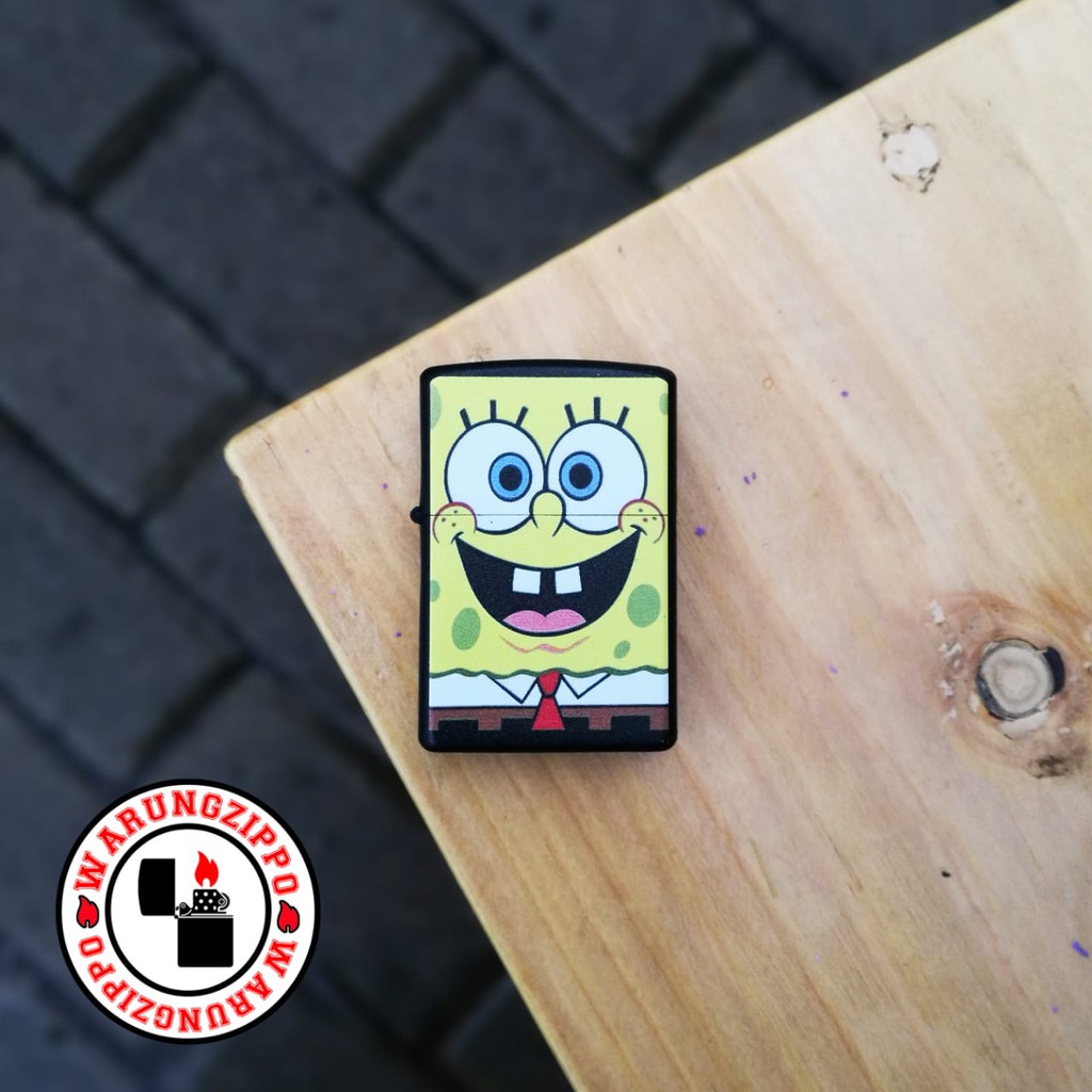 Jual Korek model zippo spongebob logo | Shopee Indonesia