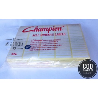 Jual (1pack isi 7lembar) Sticker Label Harga Undangan 112-103-99 / self ...