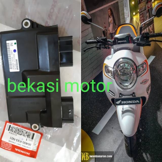 Jual 30400-K93 Cdi Ecu honda scoopy new eco ring 12 2017 scoopy k93 ...