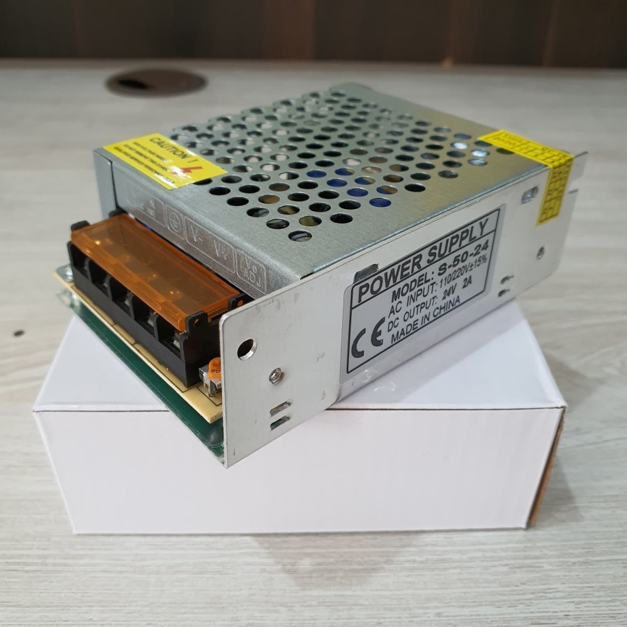 Jual POWER SUPPLY 24V 2A / PSU 24V 2A SWITCHING POWER | Shopee Indonesia