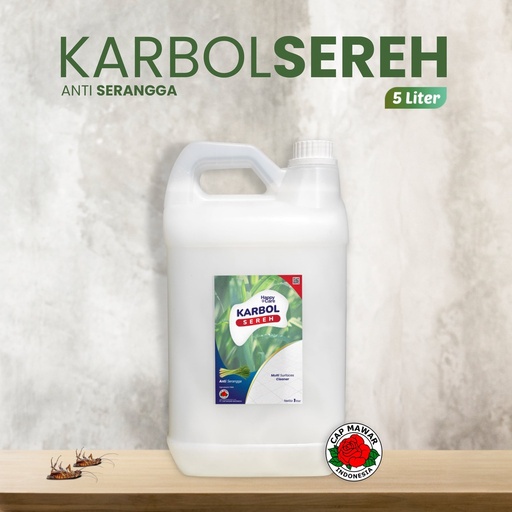 Jual Super Pel Lantai Happy Care Aroma Sereh Dan Cemara Refill 5 Liter ...