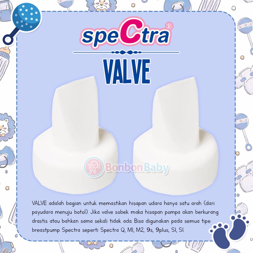Jual Spectra Valve 1pcs Breastpump Electric ( 9+, QR, Dual series, S ...