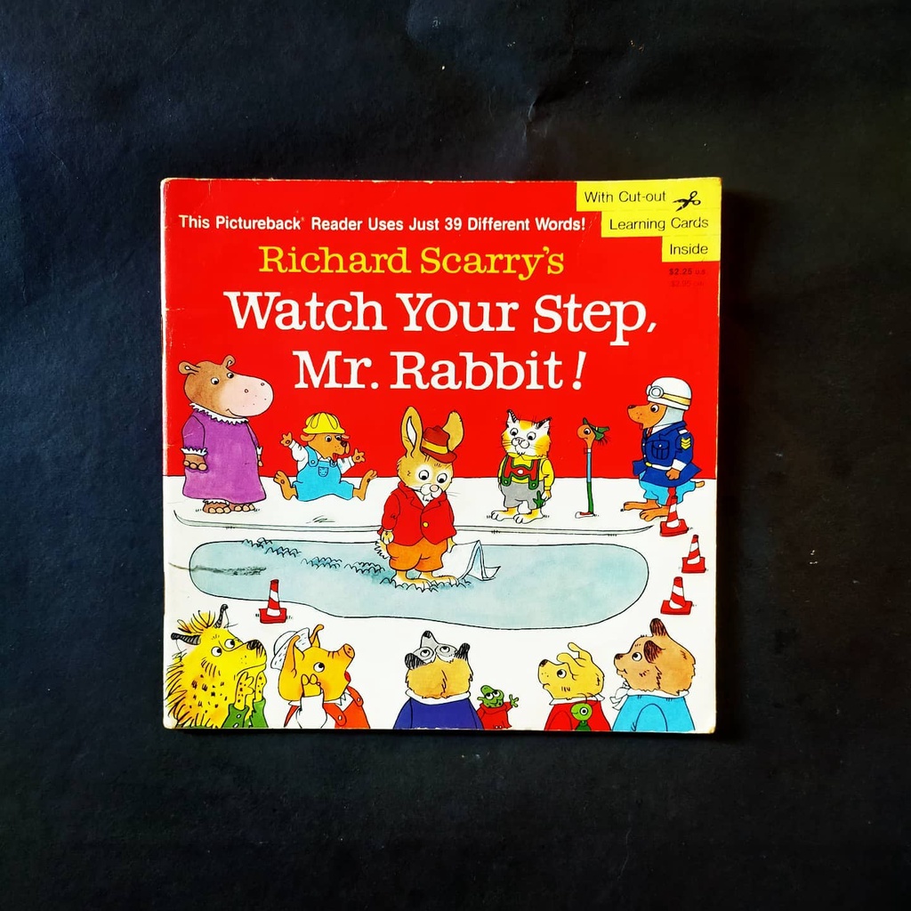 Jual Buku Anak Richard Scarry Watch Your Step Mr Rabbit | Shopee Indonesia