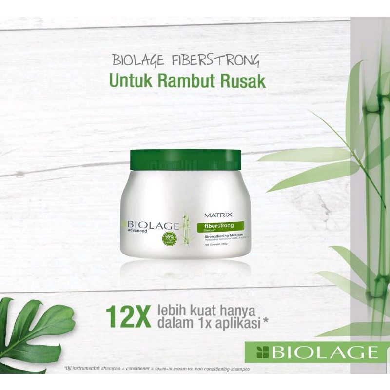 Jual Matrix biolage hair masque fiberstrong mask 490 gram ( masker ...
