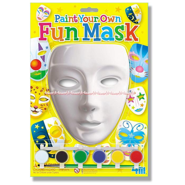 Jual Maska/ 4M Paint Your Own Mask Mainan Menghias Topeng | Shopee ...