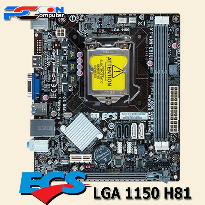 Jual Mainboard Intel LGA 1150 H81 ONBOARD | Shopee Indonesia
