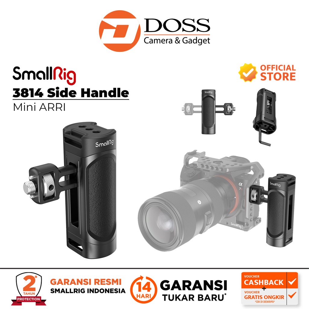 Jual SmallRig Mini ARRI Locating Side Handle 3814 | Shopee Indonesia