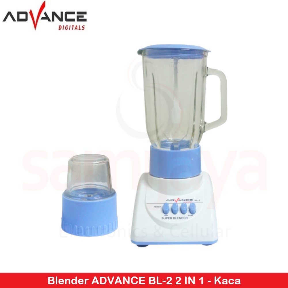 Jual BLENDER ADVANCE 2 IN 1 BL-2 / BL2 - KAPASITAS 1,25 LITER - KACA ...