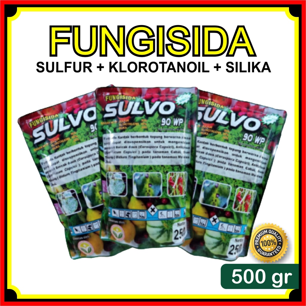 Jual FUNGISIDA SULVO 90WP 500 Gram - Fungisida Kontak / Fungisida ...