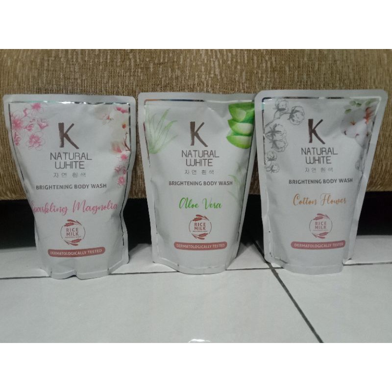 Jual sabun cair k natural white 420ml / 500ml. | Shopee Indonesia