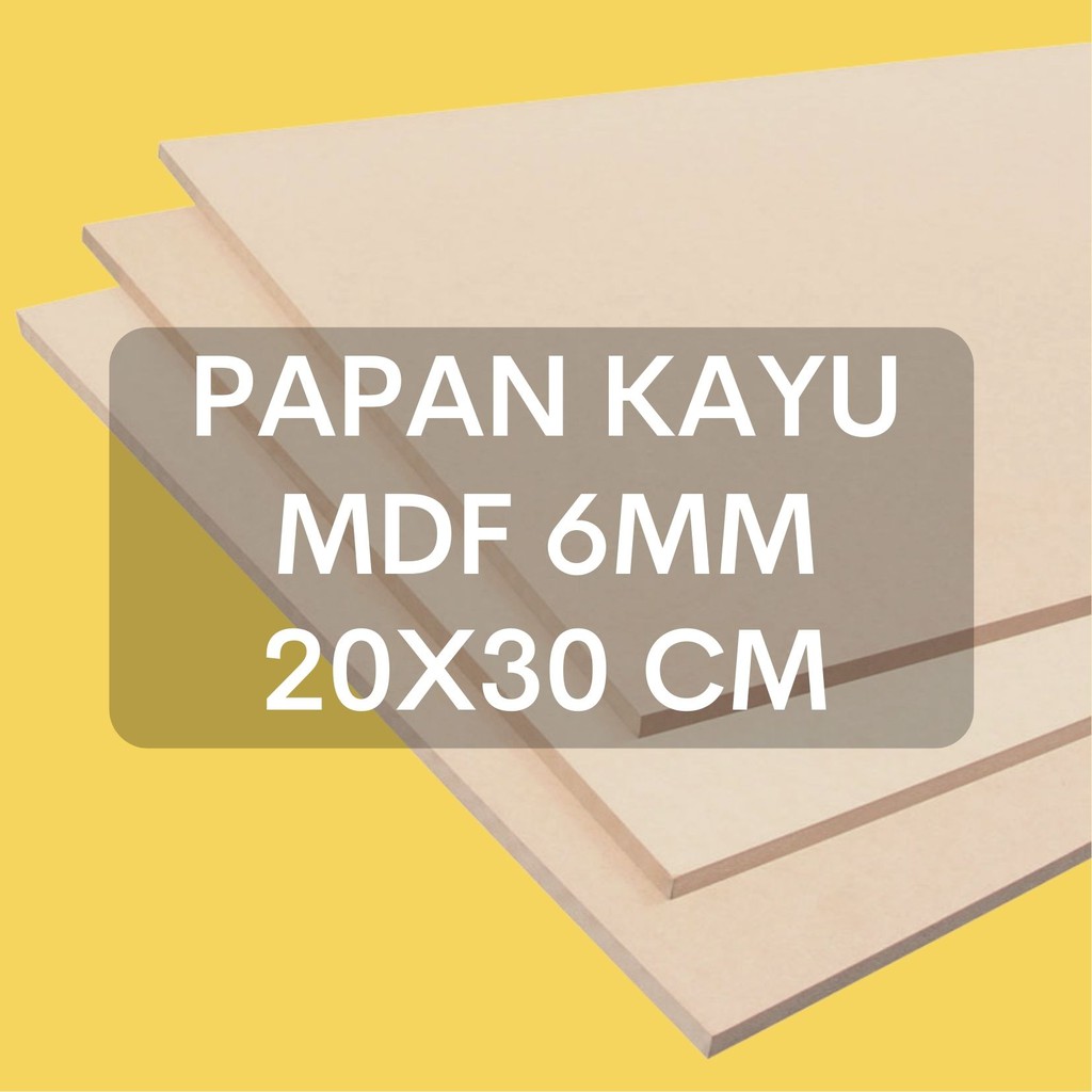 Jual Papan Kayu Mdf Potongan 20x30 Kayu mdf Kayu Wall decor bahan wall ...