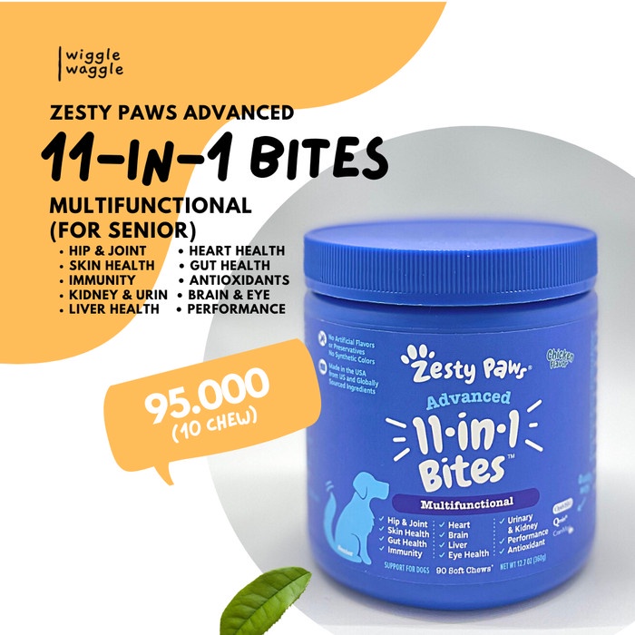 Jual Anjing-Vitamin-Obat- Zesty Paws Share (Repack) - Allerimmune -Obat ...