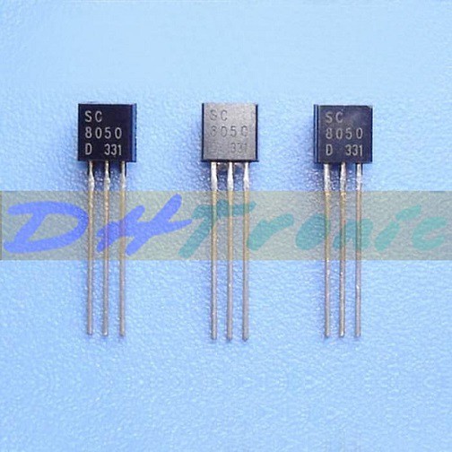Jual 10 PCS Transistor 2SC 8050 / 8550 PNP / NPN TO-92 ISI 10 BUAH ...