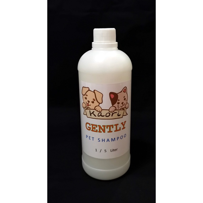 Jual Shampoo Anjing Kaori Pet Shampoo Gently 1 Liter | Shopee Indonesia
