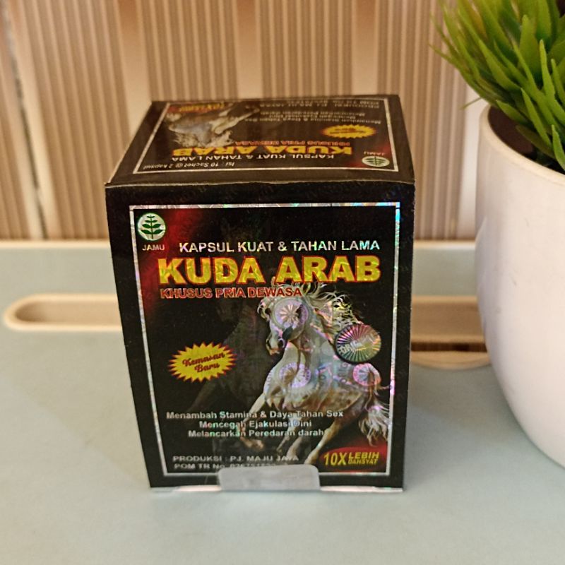 Jual KAPSUL-KUDA-ARAB-KEPERKASAAN PRIA DEWASA OBAT KUAT (1 Box isi 10 Sachet) | Shopee Indonesia