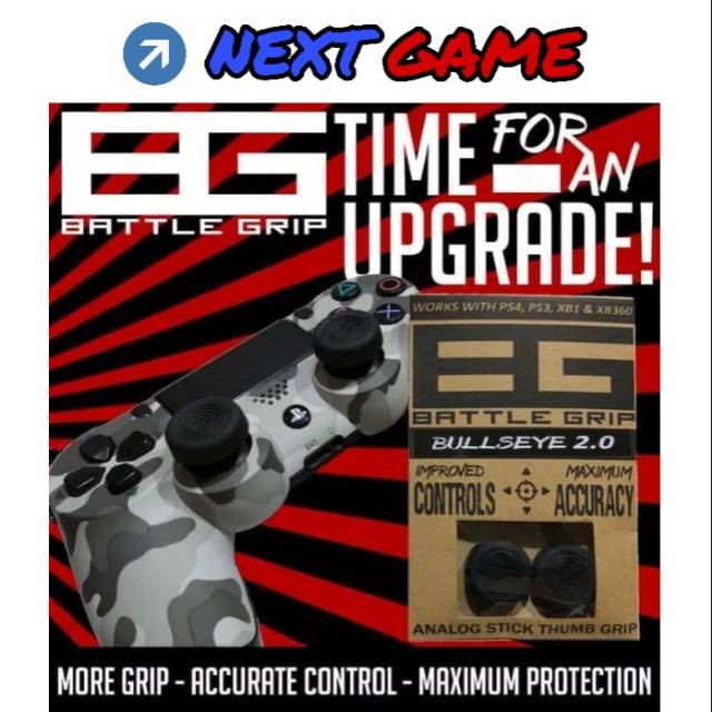 Jual Battle Grip / Battlegrip Bullseye 2.0 (PS4, XBox1) Thumb Grip ...