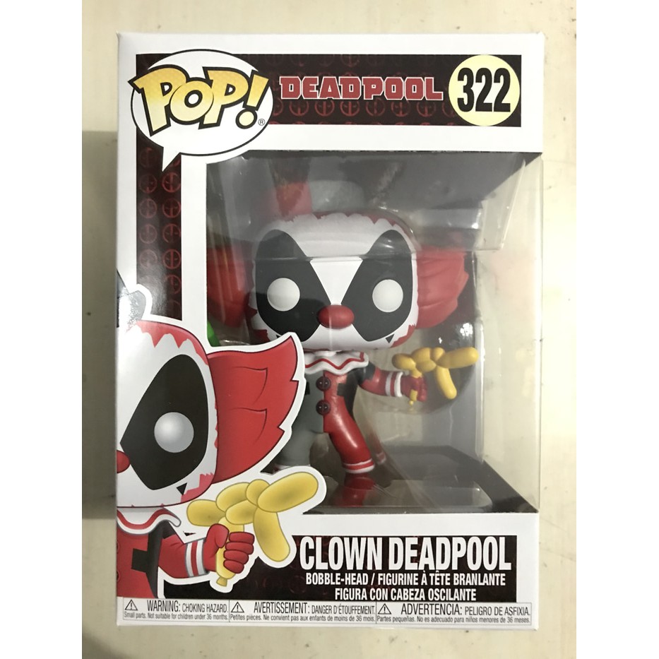 Jual Funko POP! Marvel: DEADPOOL 2 - Clown Deadpool | Shopee Indonesia
