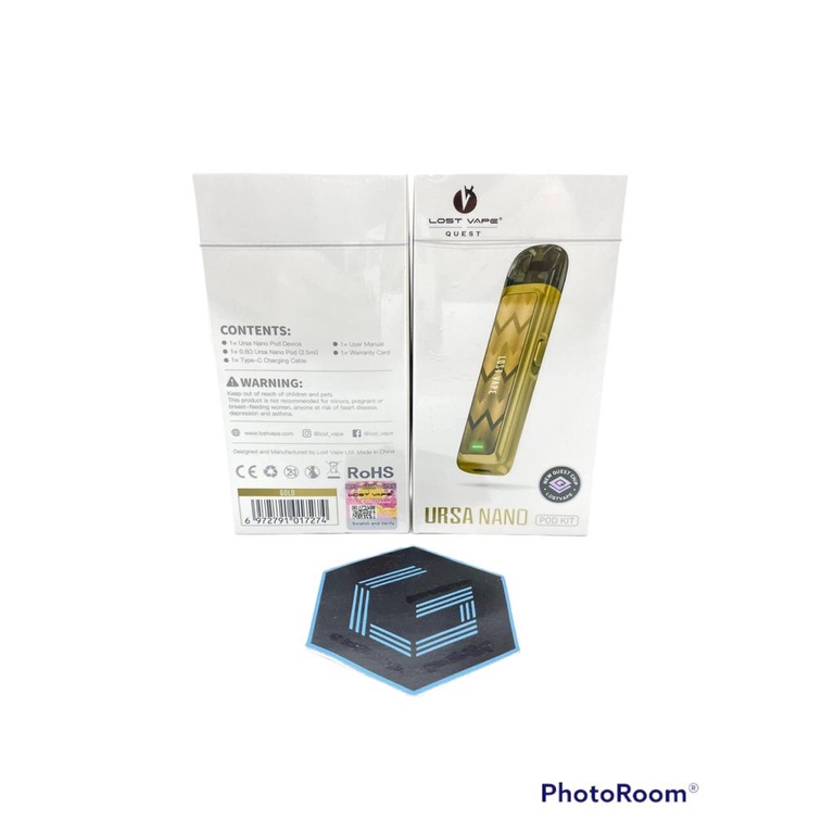 Jual Ursa Nano 18W 800mAh Limited Edition Pod Kit by Lost Vape Pods ...
