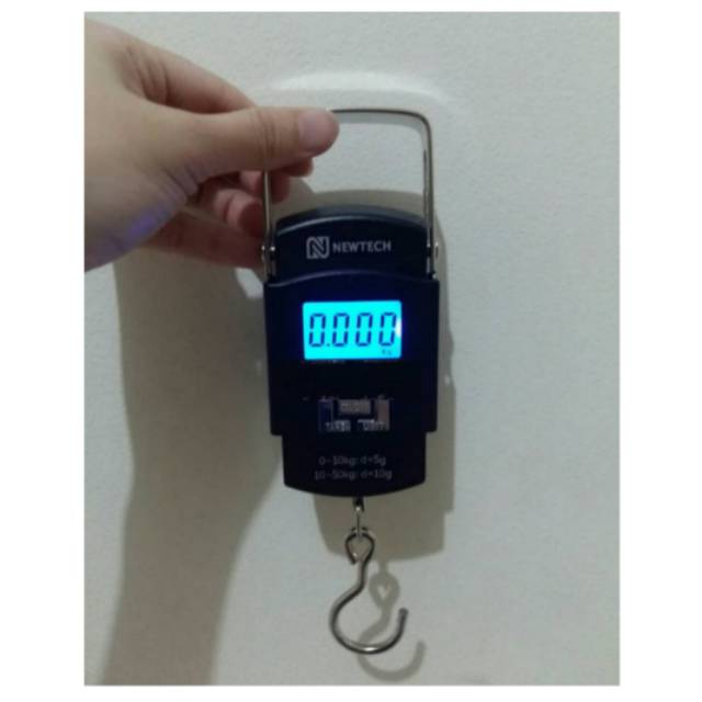Jual Timbangan gantung digital laundry koper portable 50kg murah ...