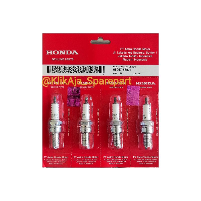 Jual [HONDA] BUSI DRAT PANJANG KHARISMA BEBEK SUPRA X125 BEAT VARIO ...