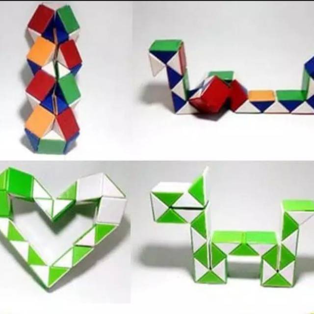 Jual MAGIC SNAKE CUBE RUBIK ULAR PUZZLE MAINAN ANAK DAN DEWASA | Shopee ...