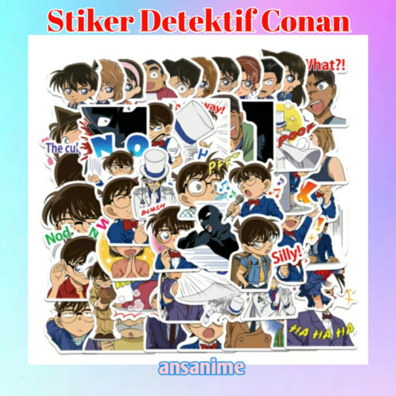 Jual Stiker Detektif Conan/12pcs | Shopee Indonesia