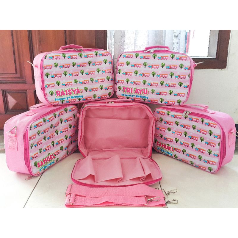 Jual Tas mini koper souvenir gambar printing scat kantong. Free desain ...