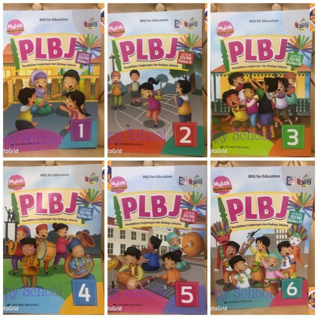 Jual Buku PLBJ KELAS 1 - 6 SD ERLANGGA | Shopee Indonesia