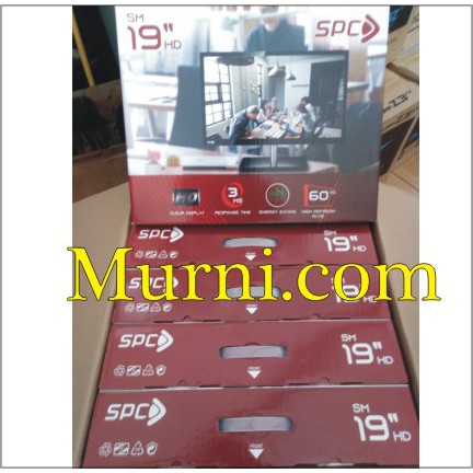 Jual monitor led spc sm19hd 19 inchi | Shopee Indonesia