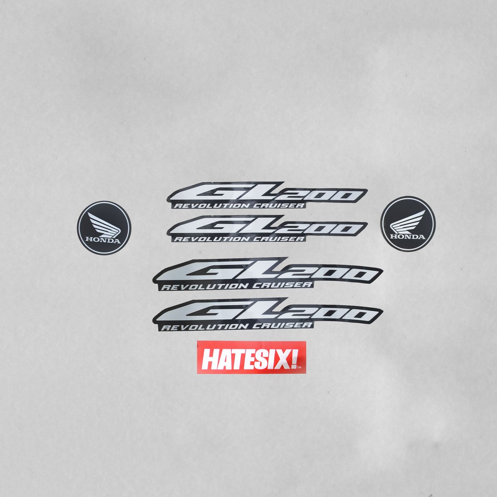 Jual Sticker Decal Honda GL200 Hatesix | Shopee Indonesia