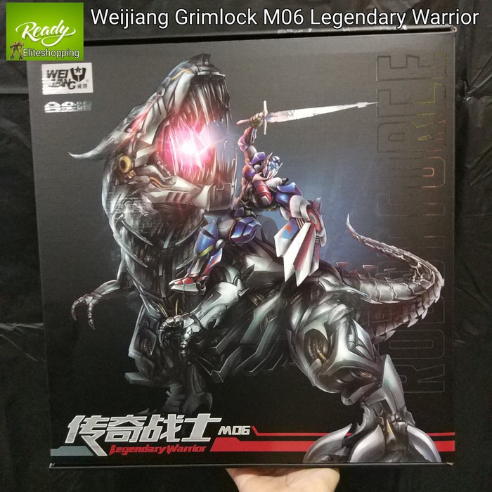 Jual figure transformers POS WJ Grimlock MO6 Legendary Warrior aka SS7 ...
