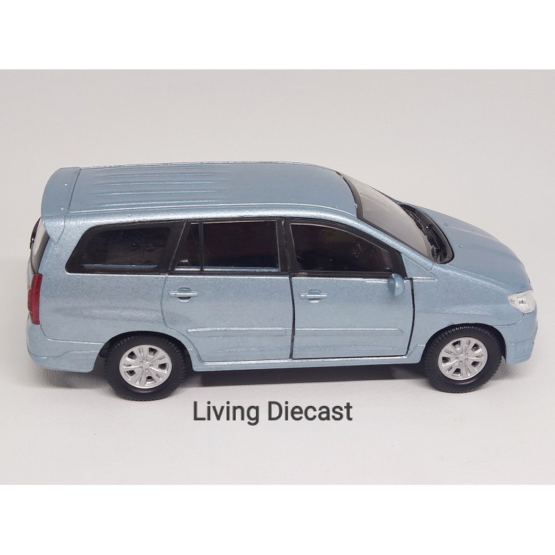 Jual Diecast Miniatur Toyota Innova Skala 34 Blue Metalic Color ...