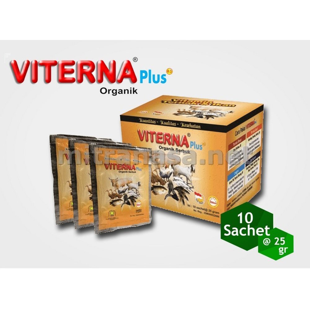 Jual Viterna Plus Serbuk Vitamin Ternak Dan Ikan | Shopee Indonesia