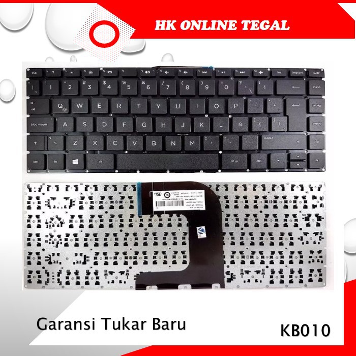 Jual Keyboard HP 14-ac001tu 14-ac003tu 14-ac181tu 14-ac067tu 14-af119au ...